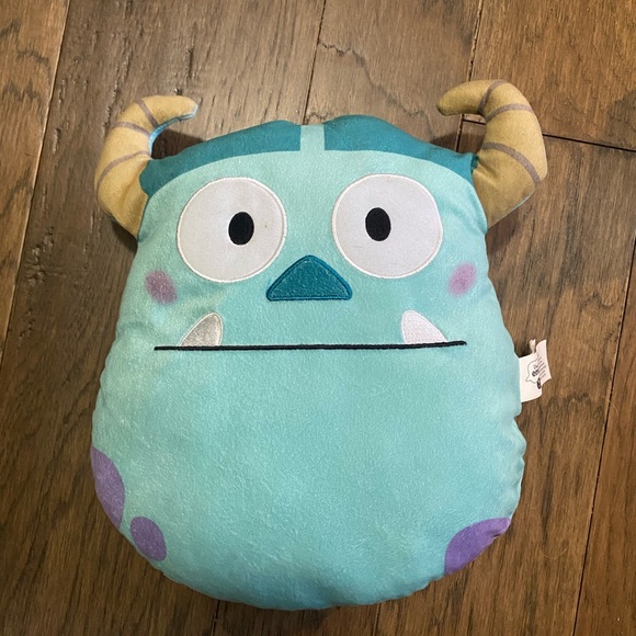 Disney | Toys | Disney Emoji Sully Monsters Inc Pillow 2 In Stuffed ...